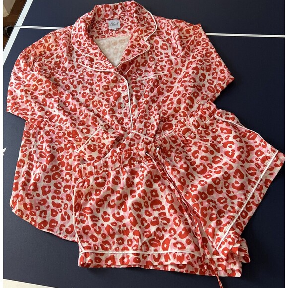 Character | Intimates & Sleepwear | Plush Animal Cheetah Print Satin ...